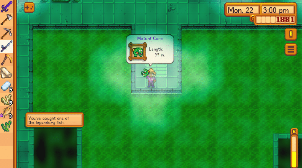 Carp Stardew Valley: 🎣Guide to Catch It, All Variants & Uses🎣