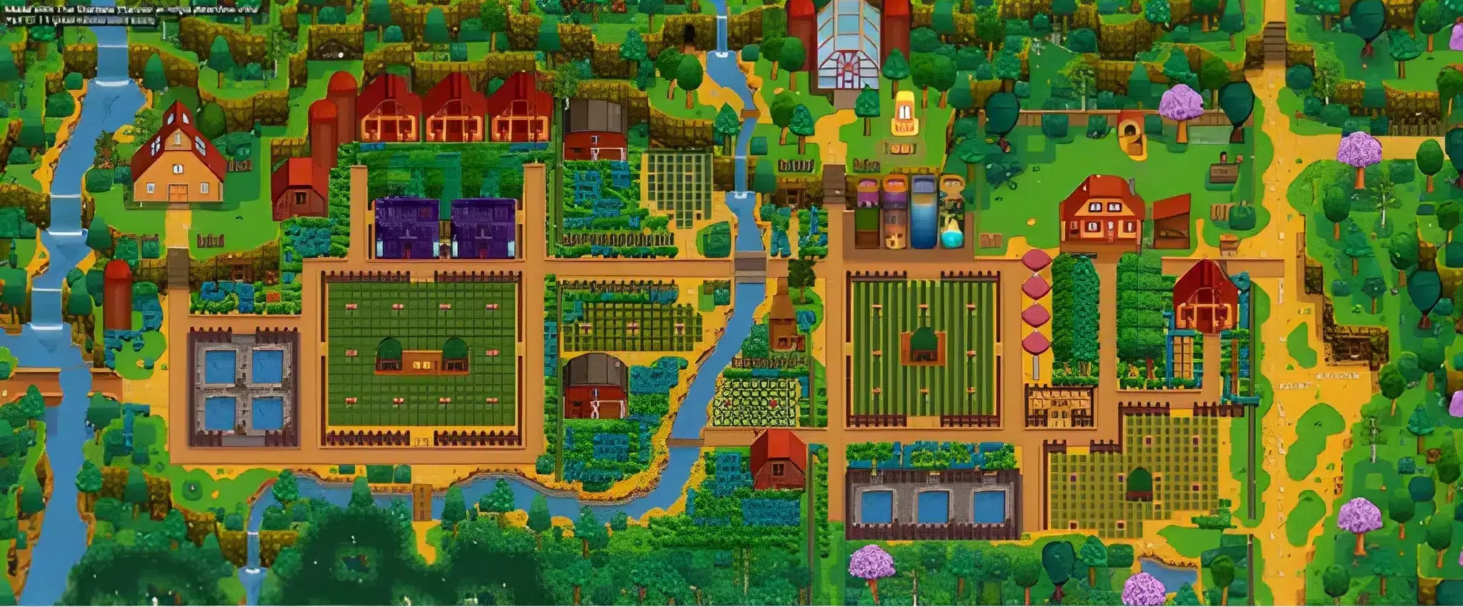 Stardew Valley Farm Layout: 🌱Best Layouts, Tips, & Types🌱