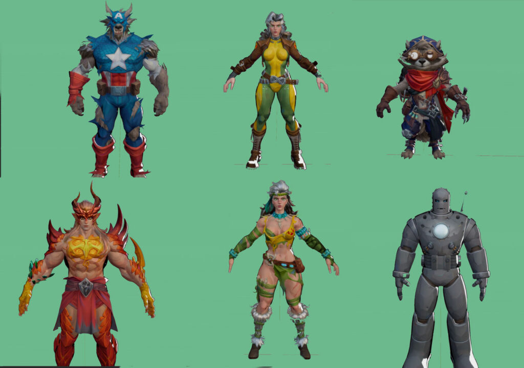 Marvel Rivals Models: 🦸 Character Skins & 3D Guide 🎨
